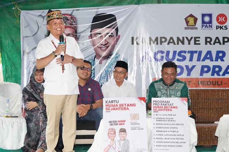 Program BLT Rp 2 Juta Per-KK Jadi Prioritas Pasangan Agustiar-Edy